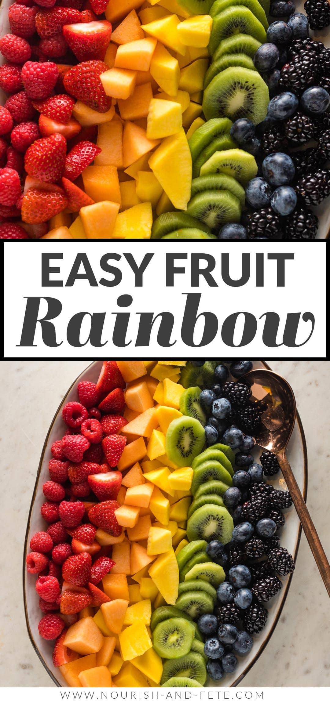 Fruit Rainbow - Nourish and Fete