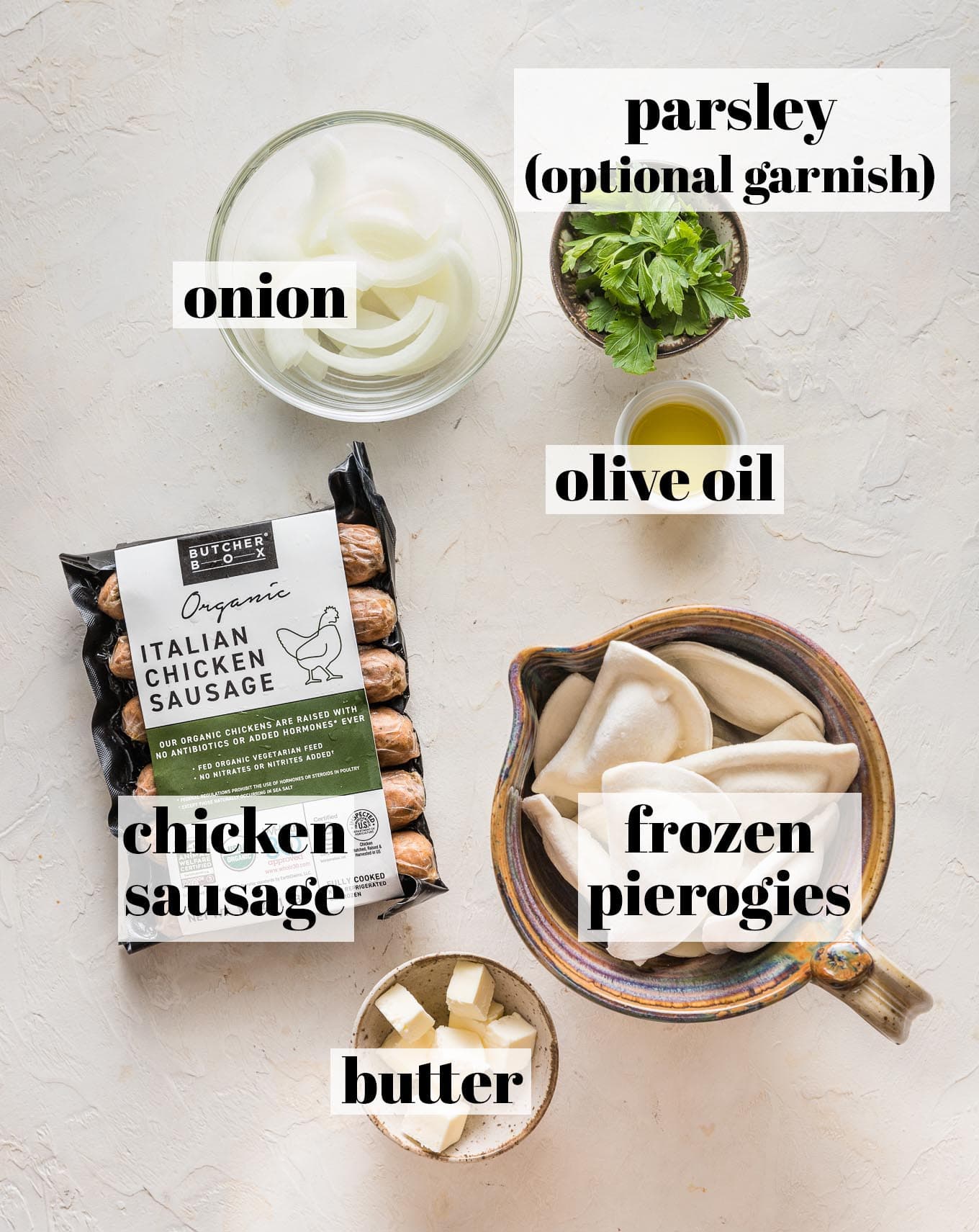 Pierogies and Sausage Skillet - Nourish and Fete