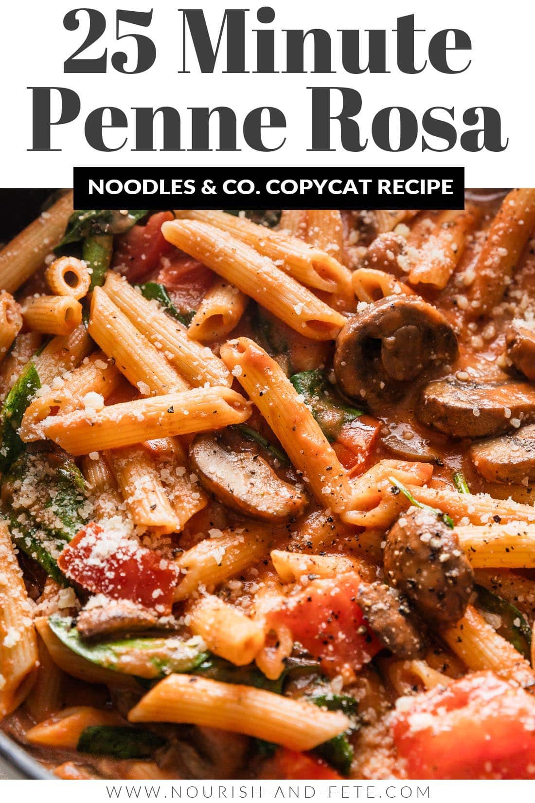 Penne Rosa - Nourish and Fete