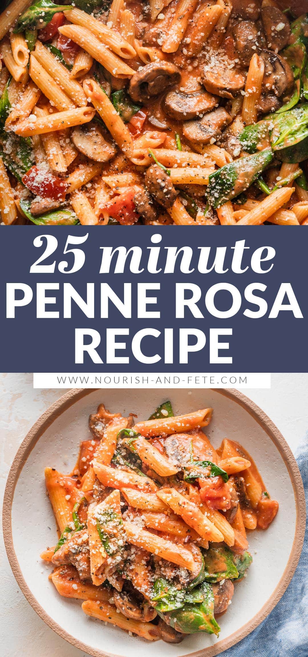 Penne Rosa - Nourish and Fete
