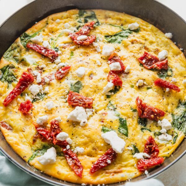 Mediterranean Frittata - Nourish and Fete