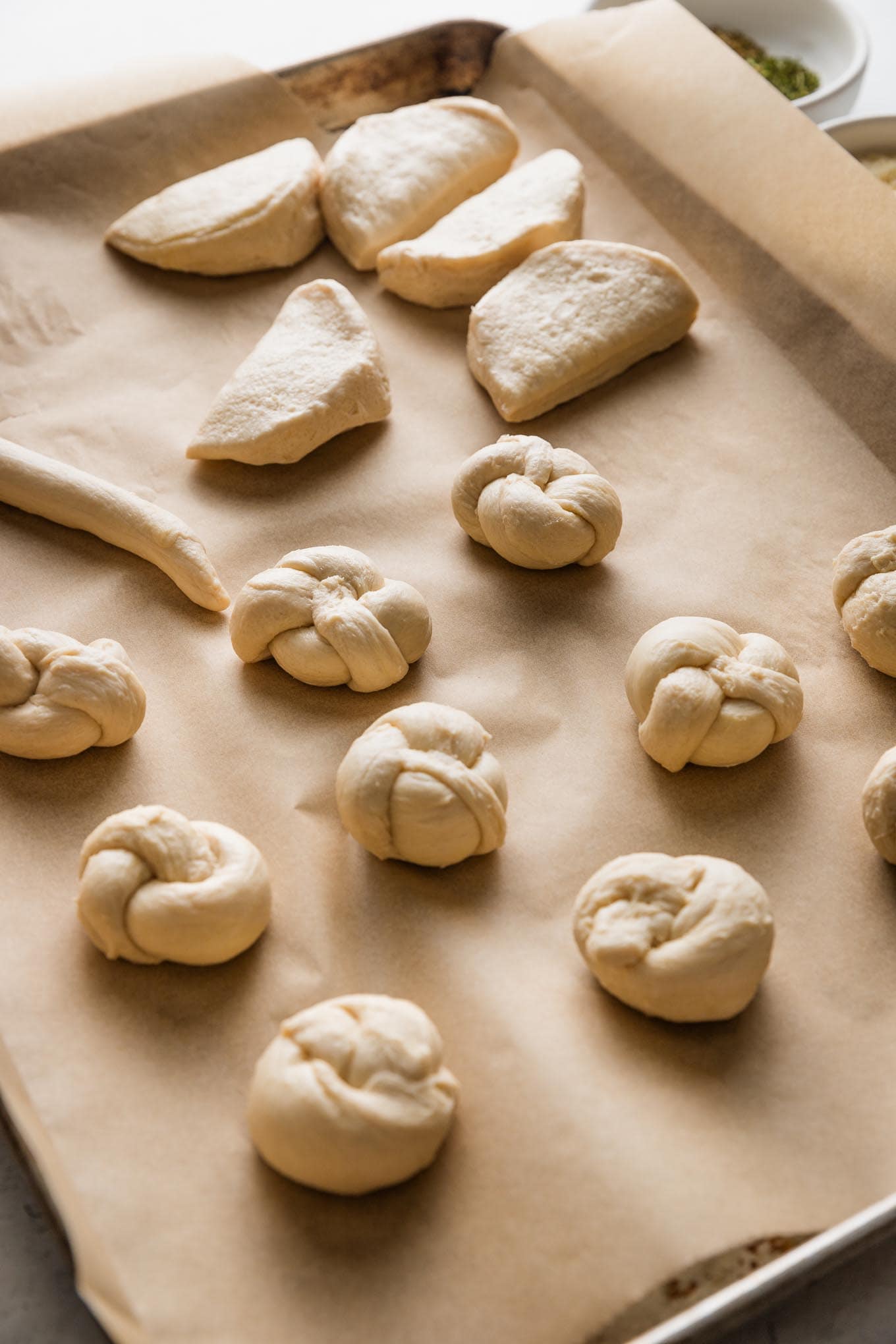 Biscuit Garlic Knots - Nourish and Fete