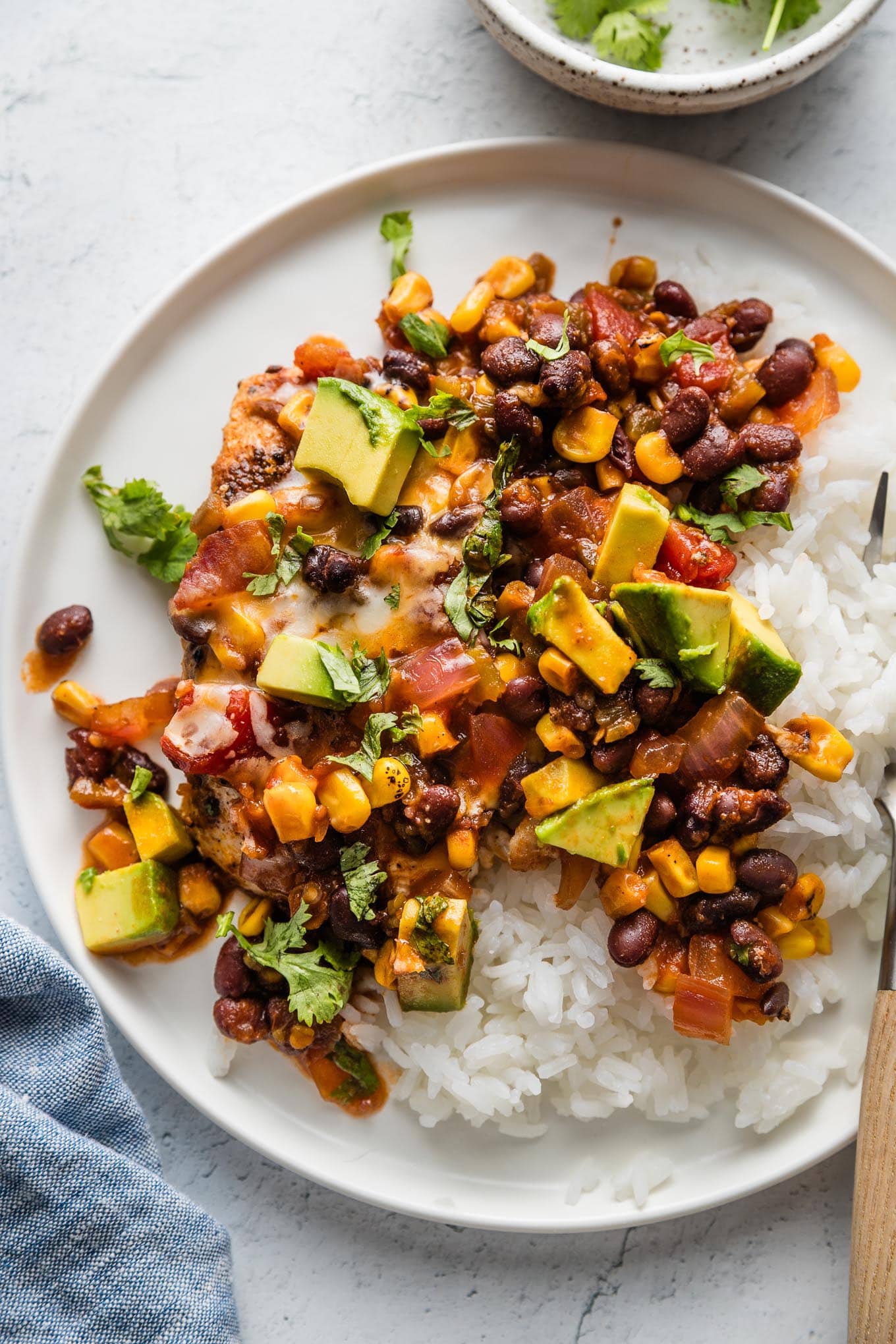 Santa Fe Chicken Skillet - Nourish and Fete