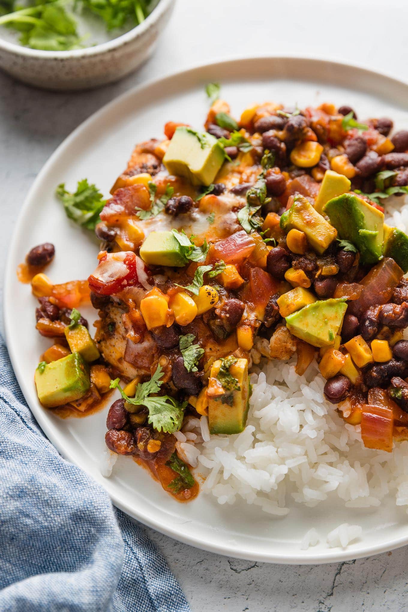 Santa Fe Chicken Skillet - Nourish and Fete
