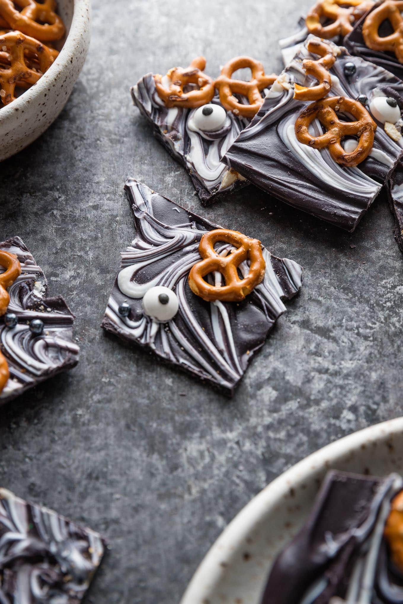 Boo Bark (Quick, Easy, and Cute!) - Nourish and Fete