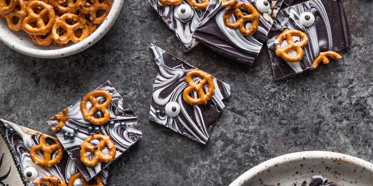 Boo Bark (Quick, Easy, and Cute!) - Nourish and Fete