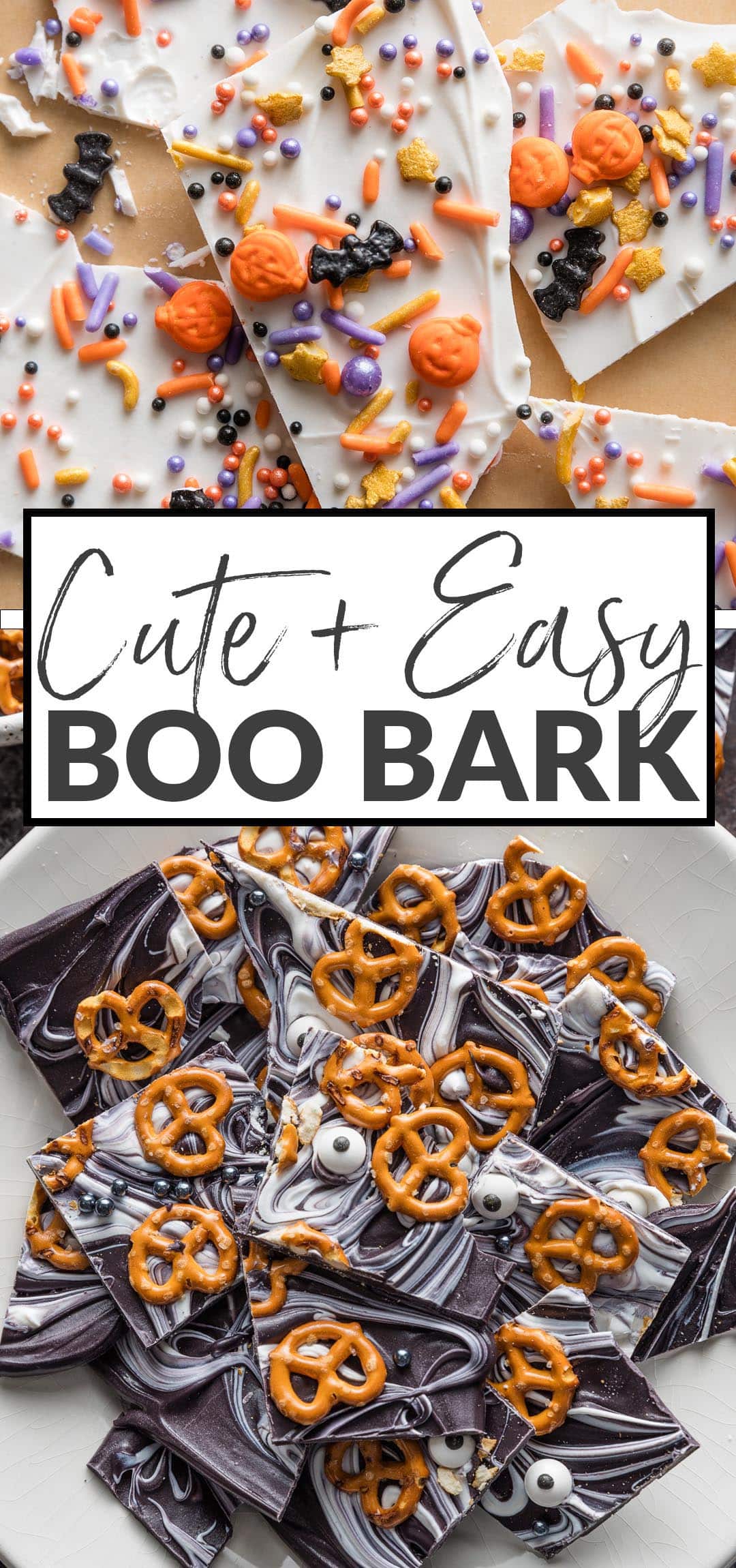 Boo Bark (Quick, Easy, and Cute!) - Nourish and Fete