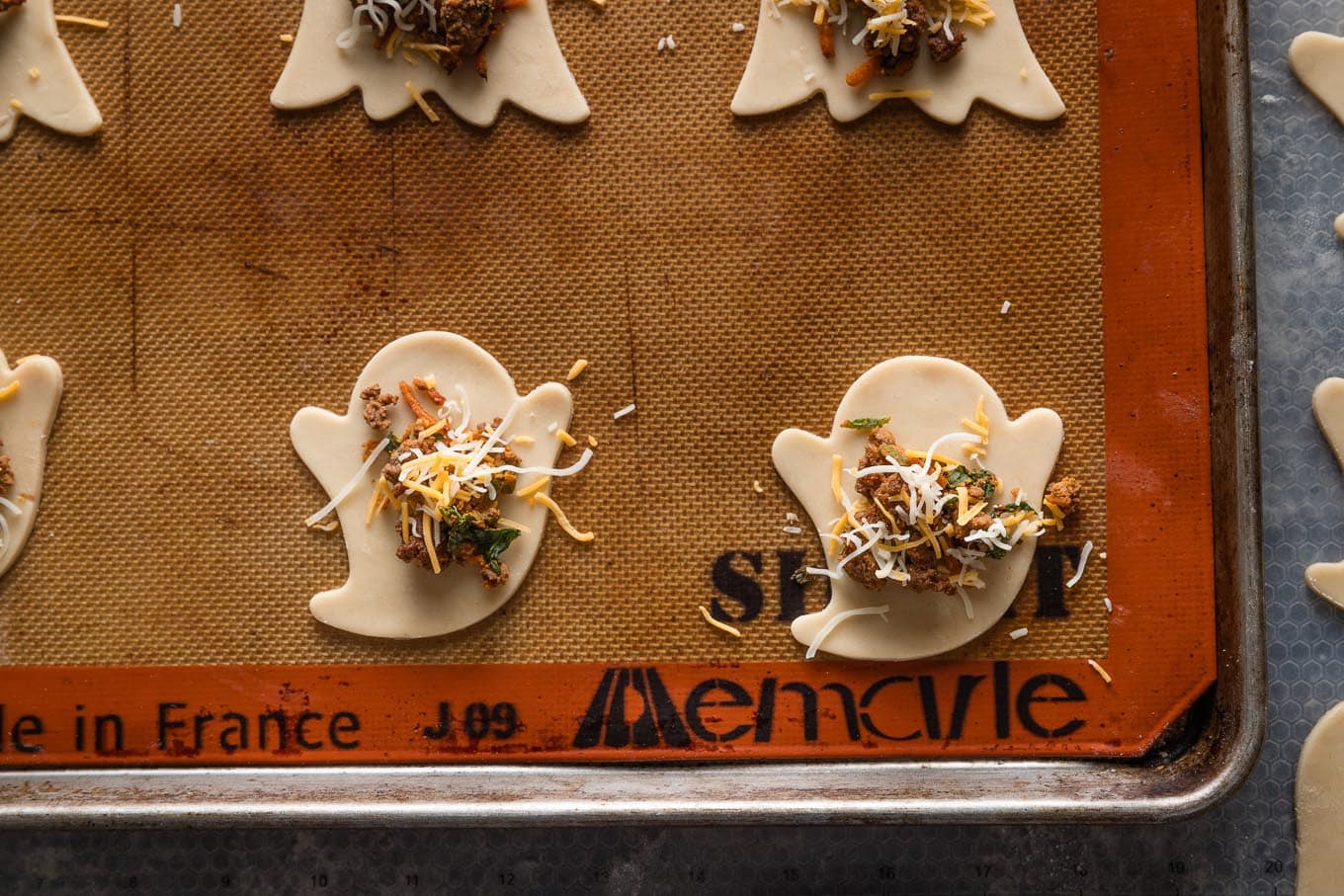 Ghost Taco Hand Pies (Cute and Easy!) - Nourish and Fete