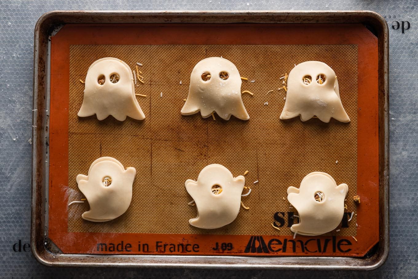 Ghost Taco Hand Pies (Cute and Easy!) - Nourish and Fete
