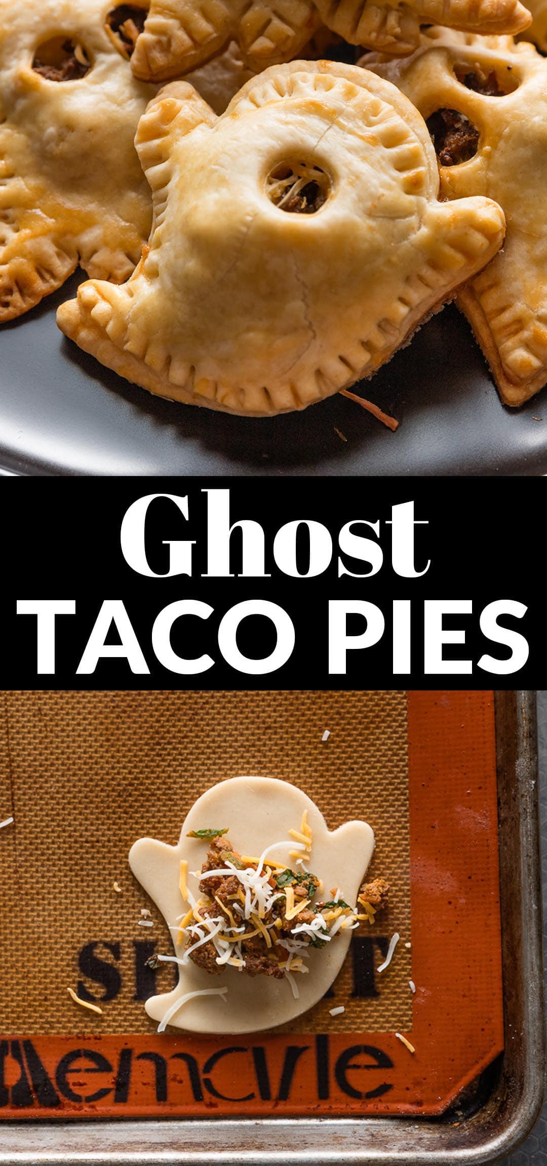 Ghost Taco Hand Pies (Cute and Easy!) - Nourish and Fete