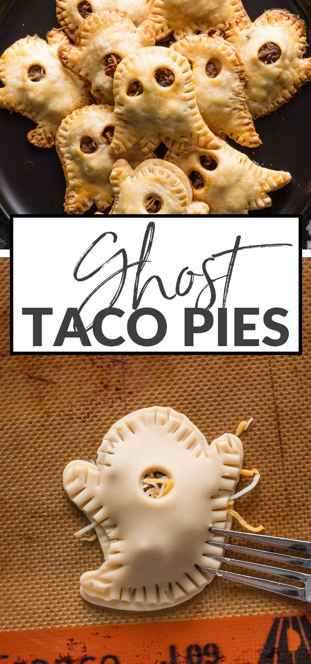 Ghost Taco Hand Pies (Cute and Easy!) - Nourish and Fete