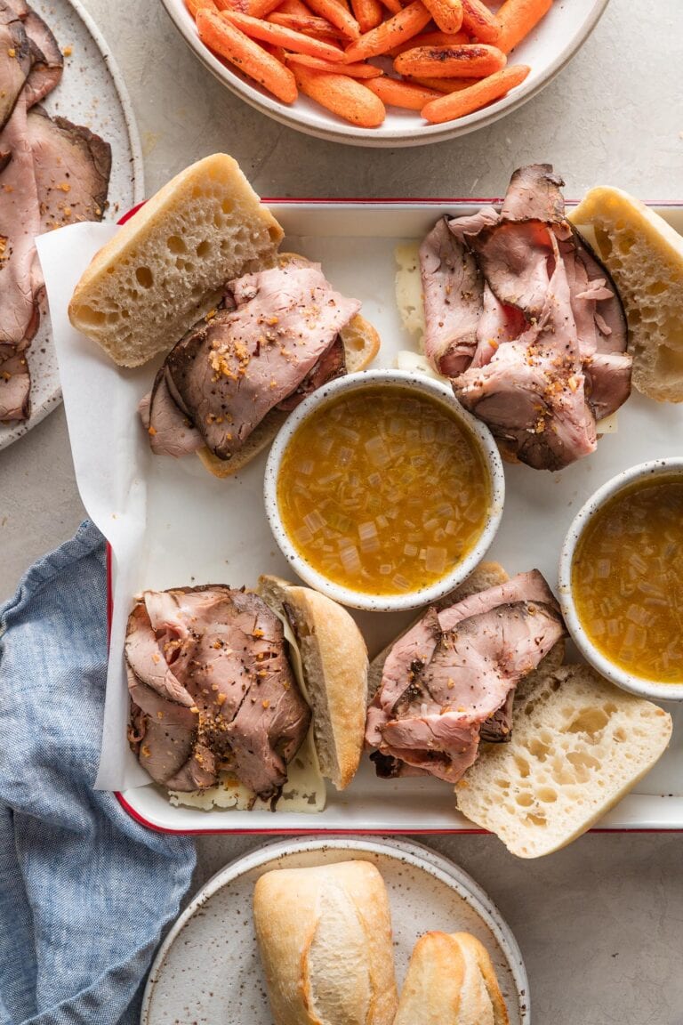 Easy French Dips (25 Minutes!) - Nourish and Fete