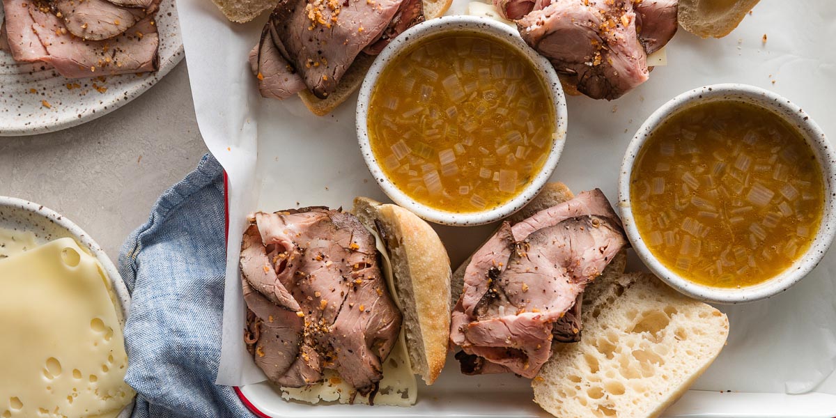 Easy French Dips (25 Minutes!) - Nourish and Fete